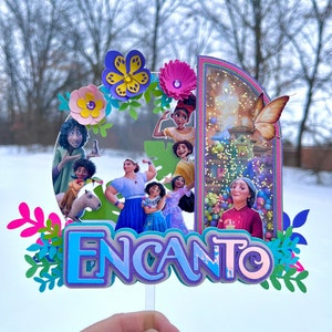 Encanto Cake Topper. Party Decoration. Encanto Disney Cake Topper ...