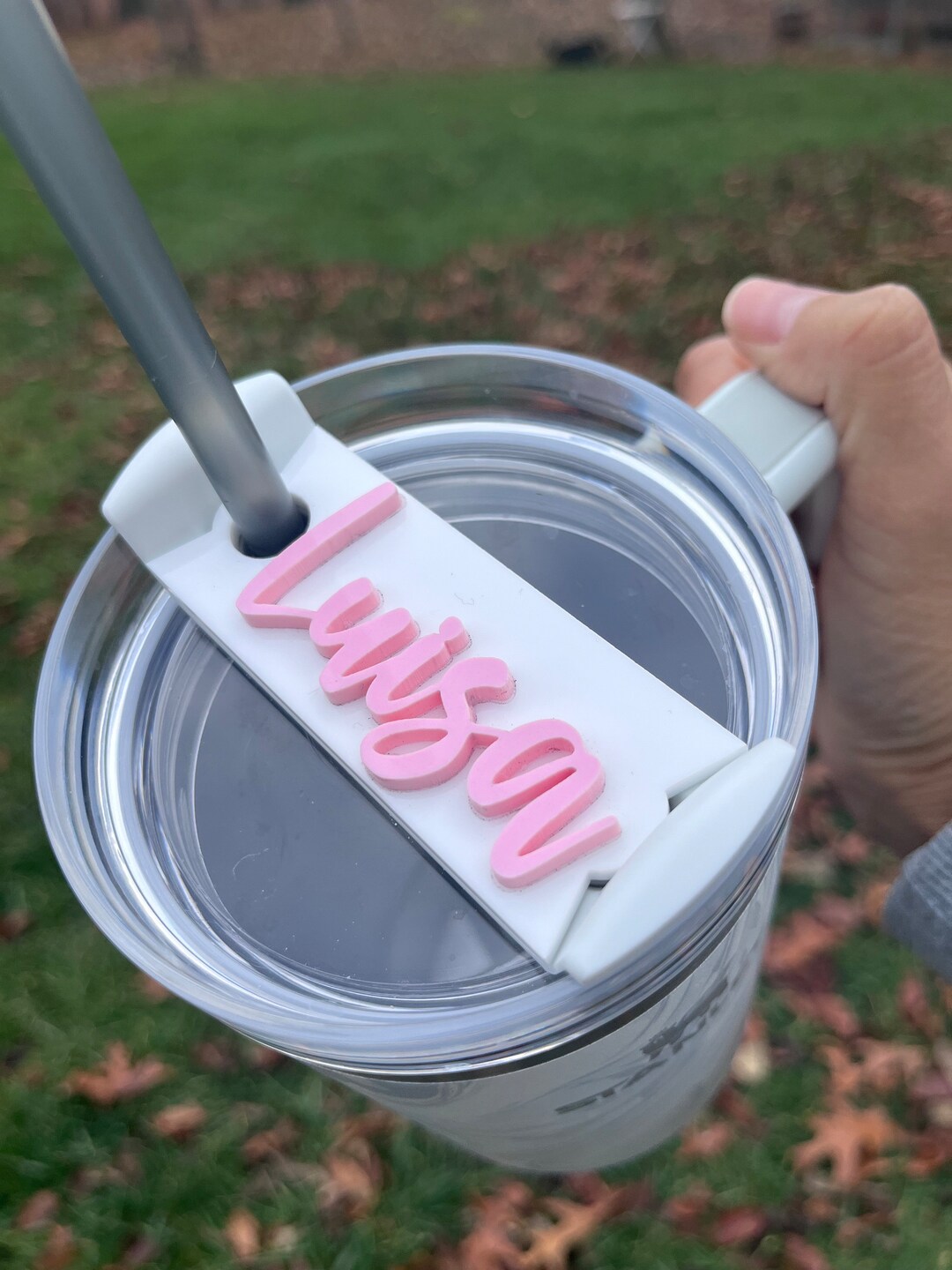 Stanley Cup Name Tag. 40oz/30oz Tumbler Personalized Name Plate ...