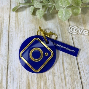 Smart Business Keychain, Instagram Profile Keychain, Scannable Keychain ...