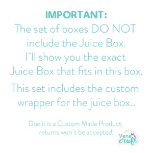 Juice Box Favor Boxes. Party Decoration. Juice Box. Candy Box. Birthday ...
