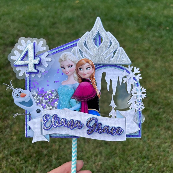 Elsa Cake Topper - Etsy