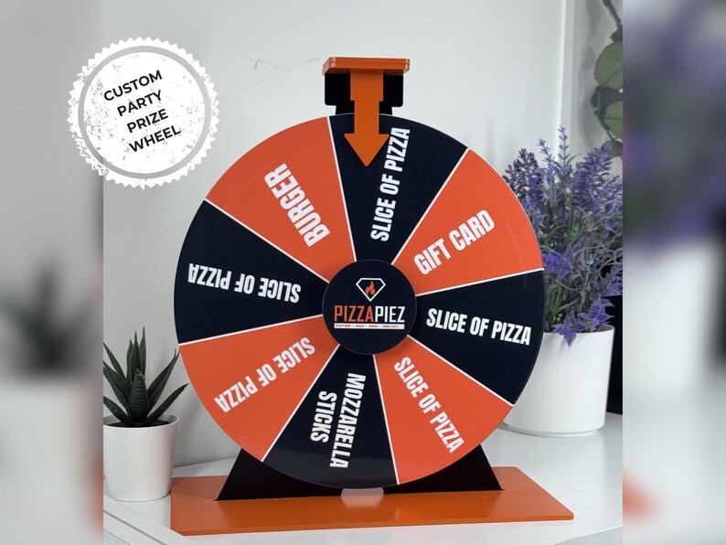 Custom Prize Wheel for Small Business Marketing, Promotional Spin Wheel ...