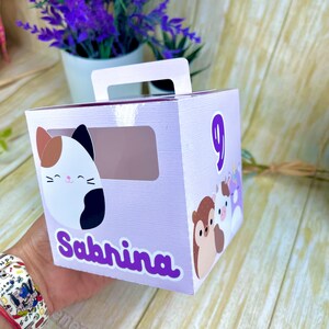 Squishmallows Favor Boxes. Squishmallows Party Decoration ...