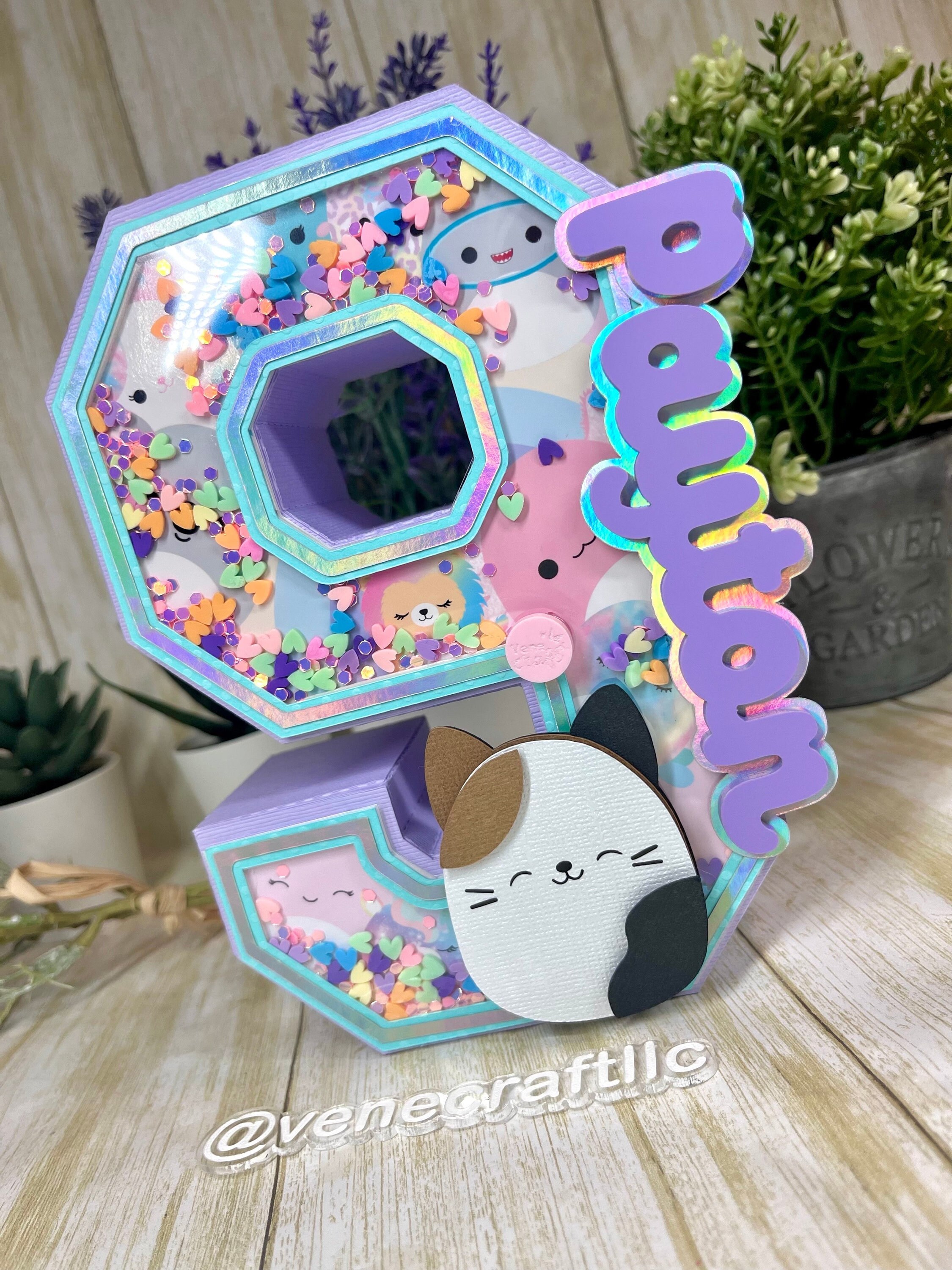 Customized Squishmallows 3D Number. Party Decorations. Squishmallows ...