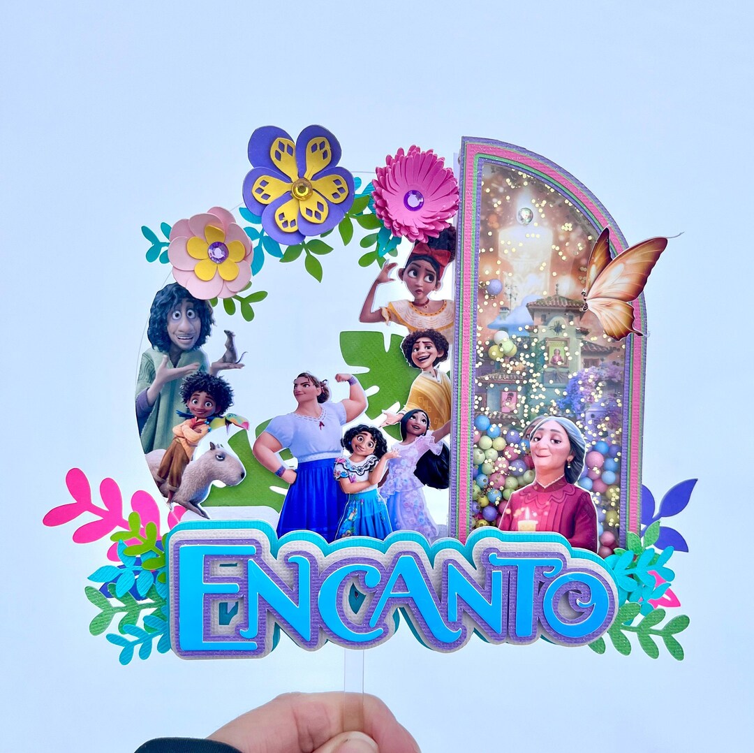 Encanto Cake Topper. Party Decoration. Encanto Disney Cake Topper ...