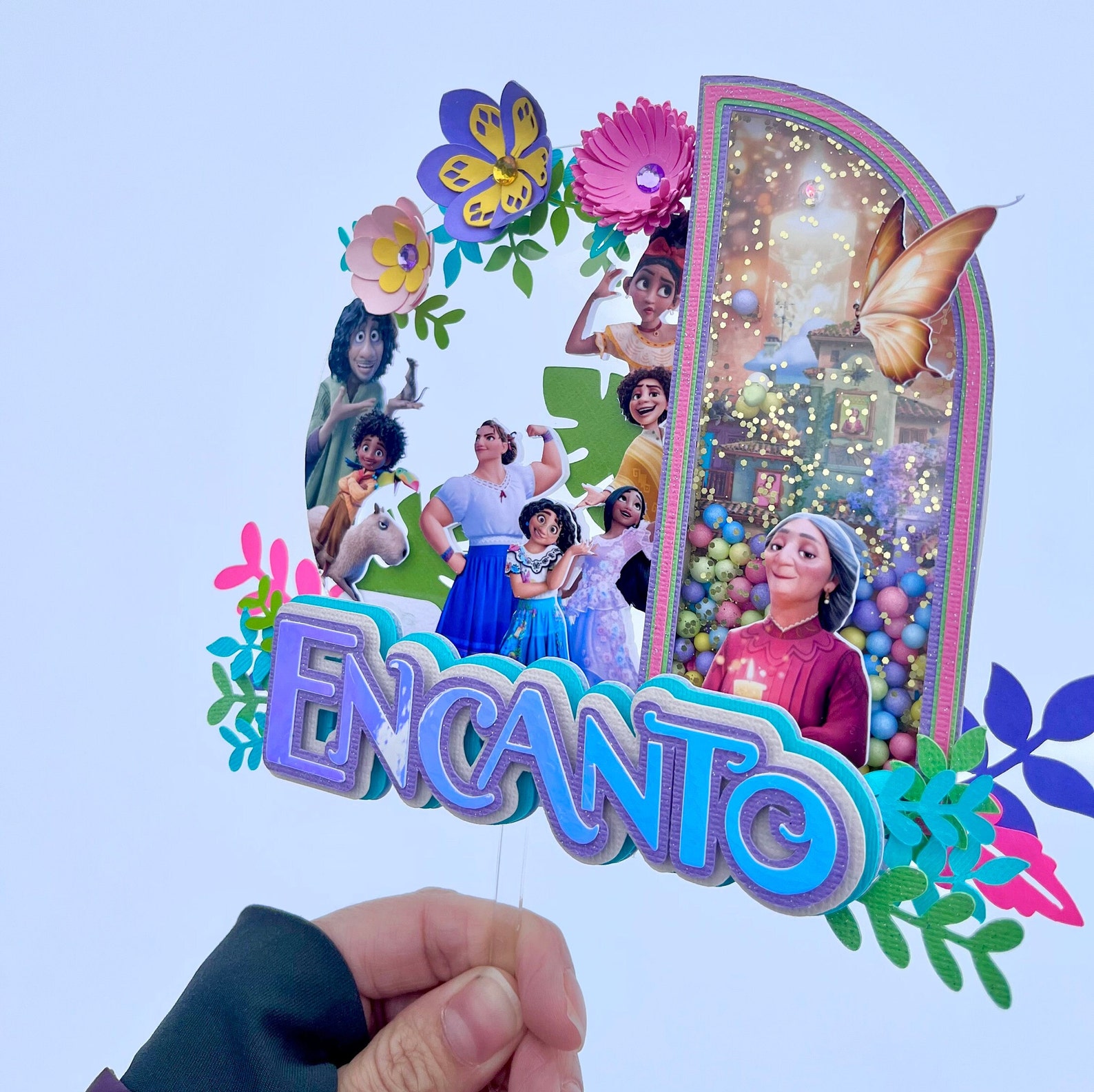 Topper de pastel Encanto. Decoración de fiestas. Encanto Disney Cake ...