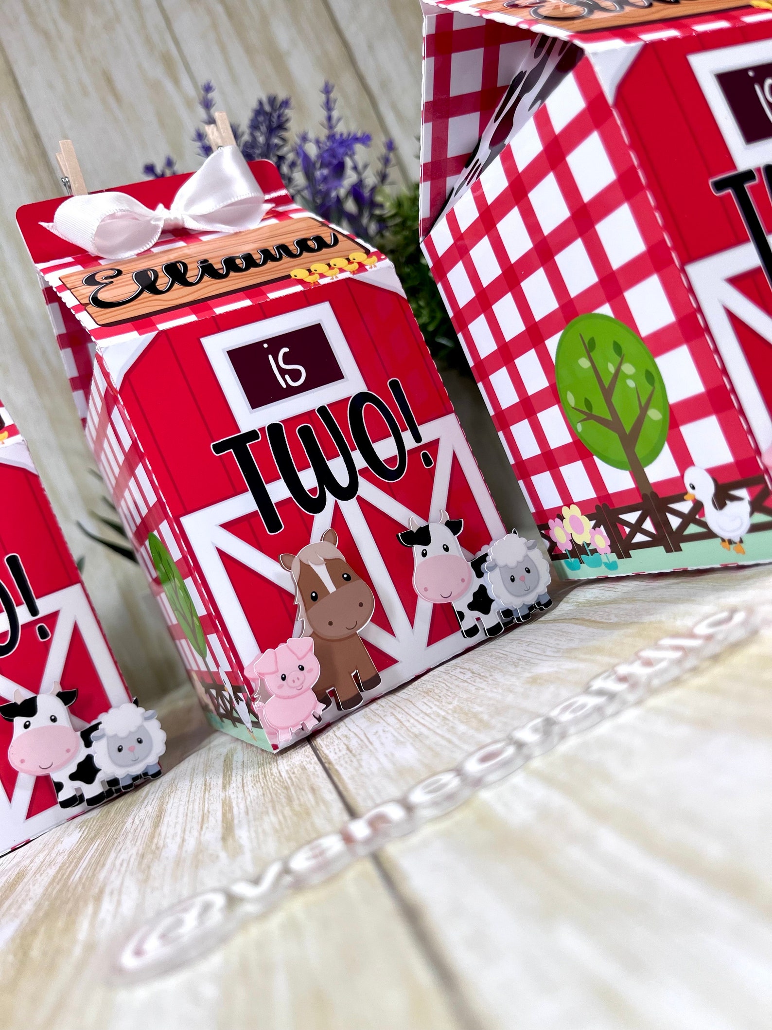 Farm Milk Box. Farm Girl Favor Boxes.farm Girl Party. Baby Shower ...