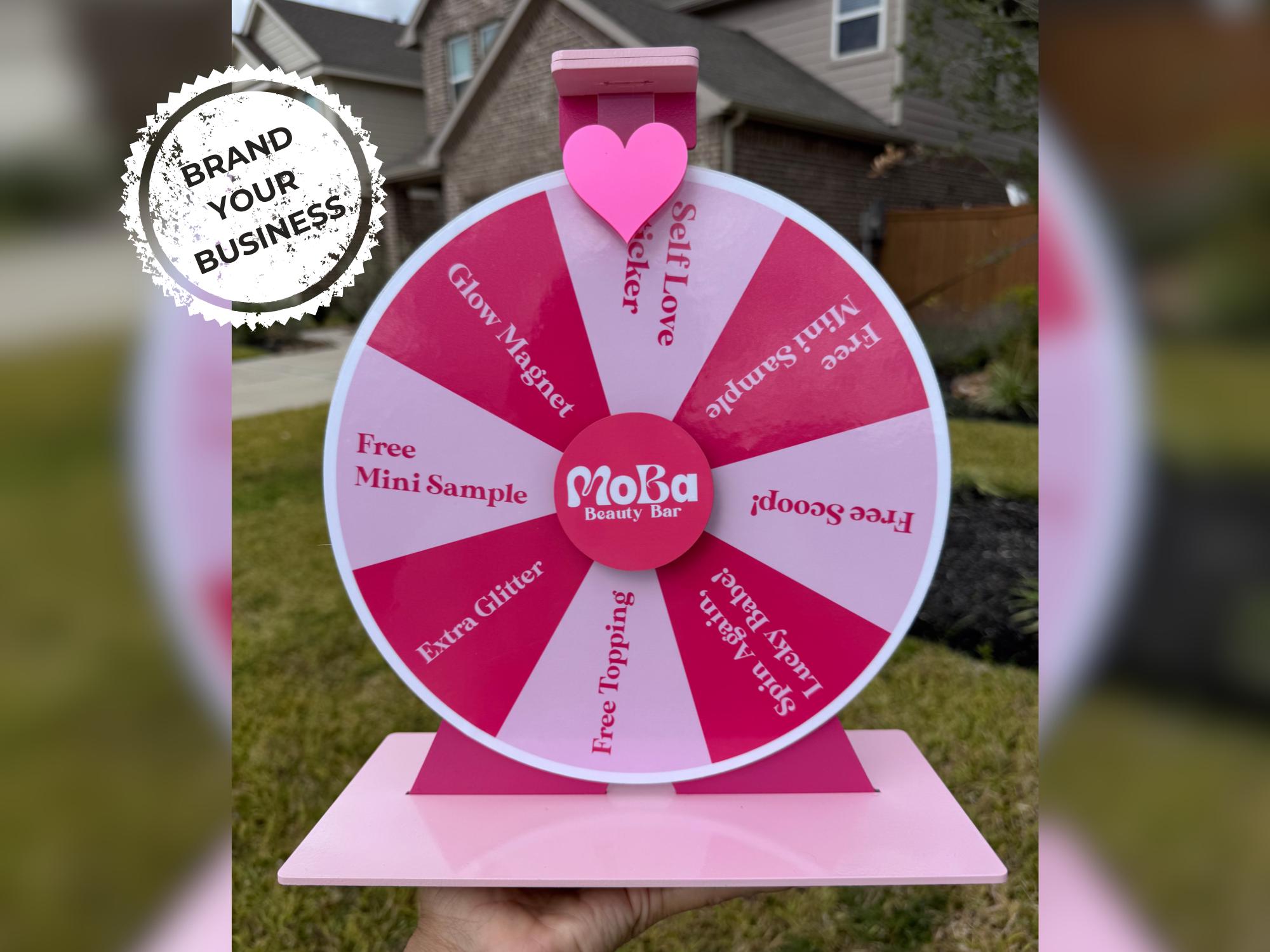 Custom Fortune Wheel. Custom Prize Roulette. Business Games. Business ...