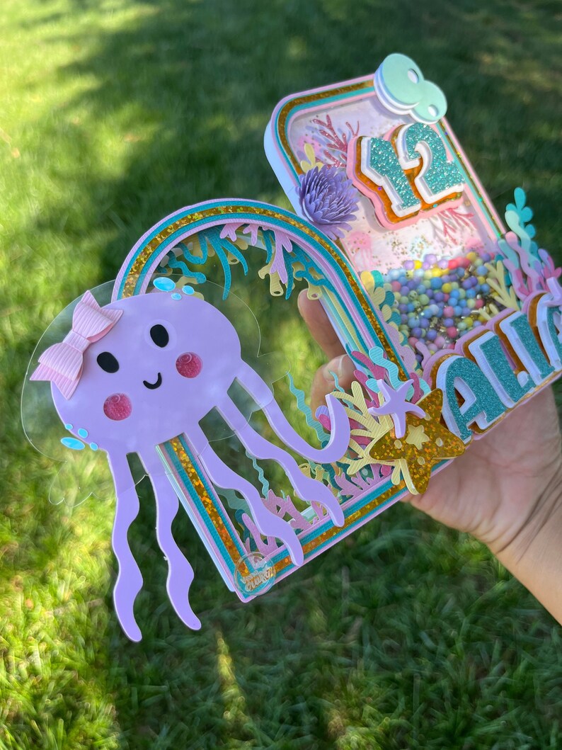 Jellyfish Cake Topper. Party Decoration. Medusa Cake Topper. - Etsy