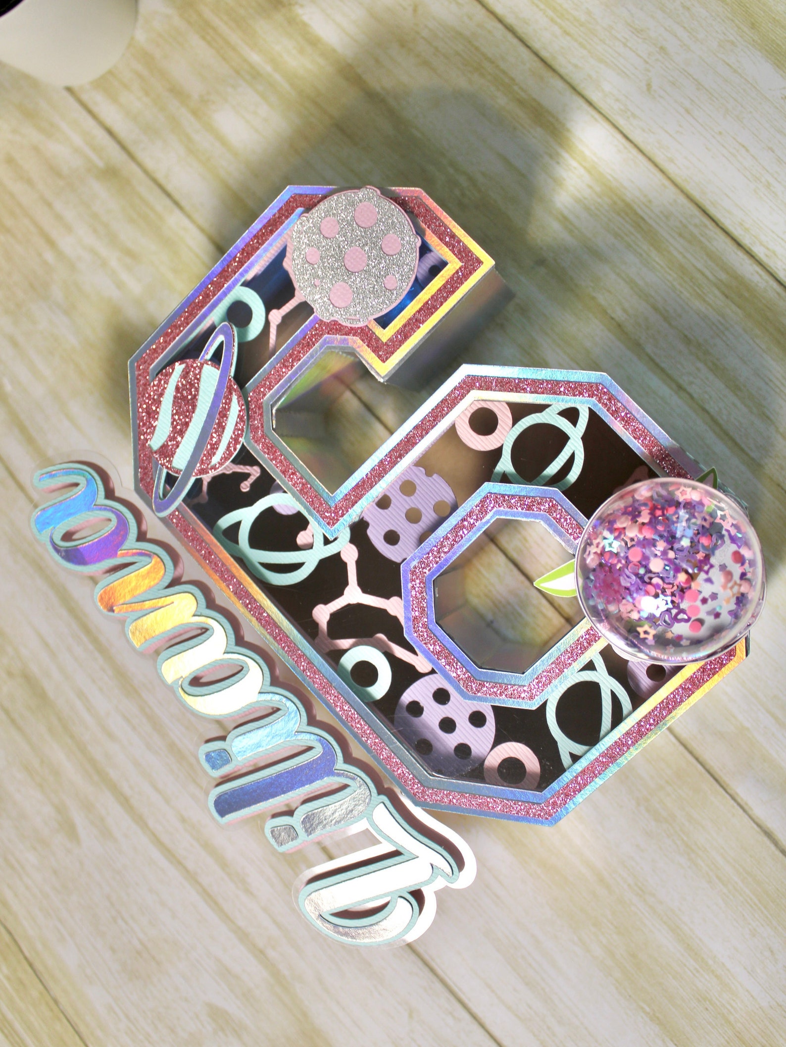 Shadow Box 3D Number. Party Decoration. Baby 3D Letter. - Etsy