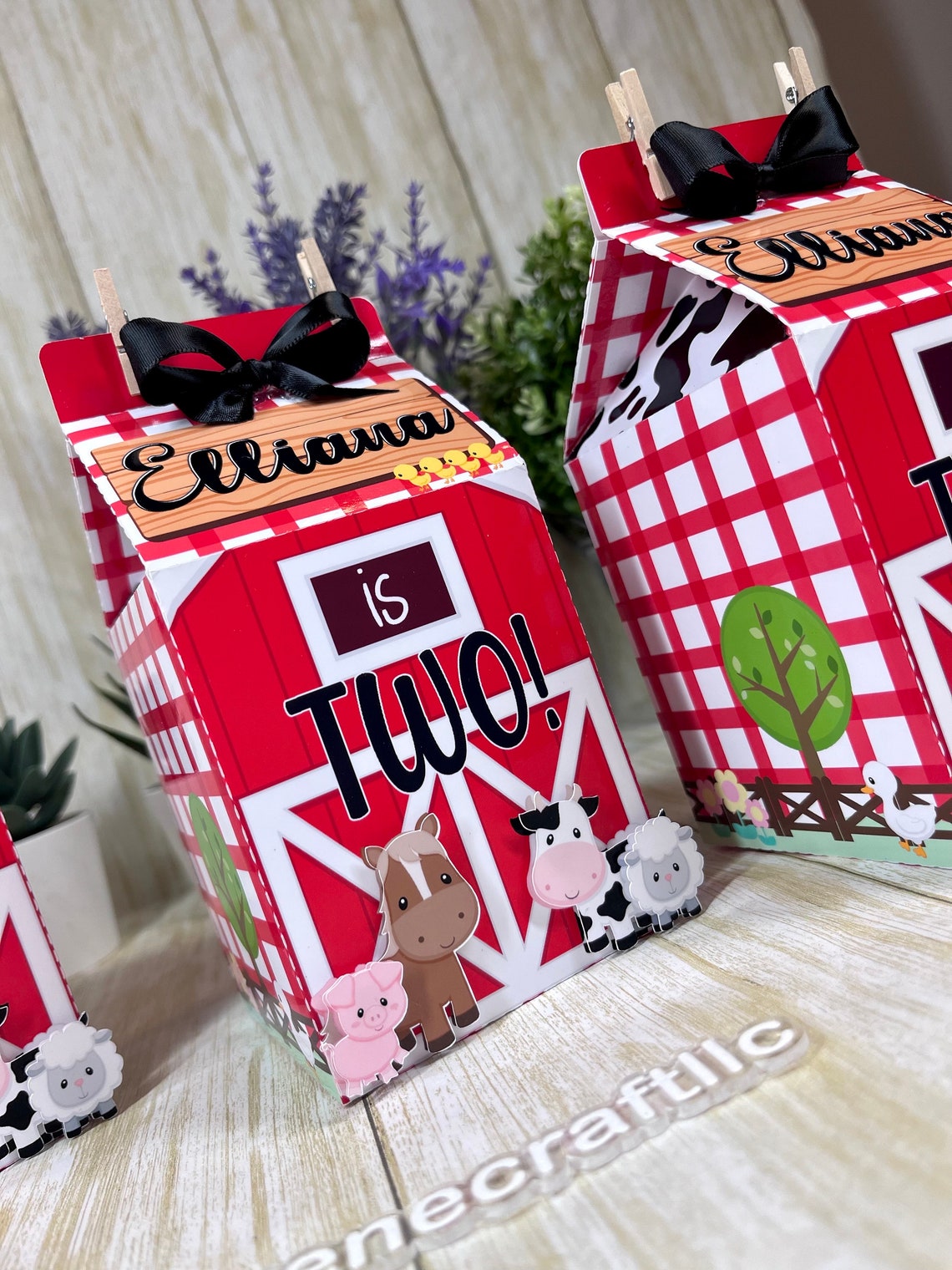 Farm Milk Box. Farm Girl Favor Boxes.farm Girl Party. Baby Shower ...