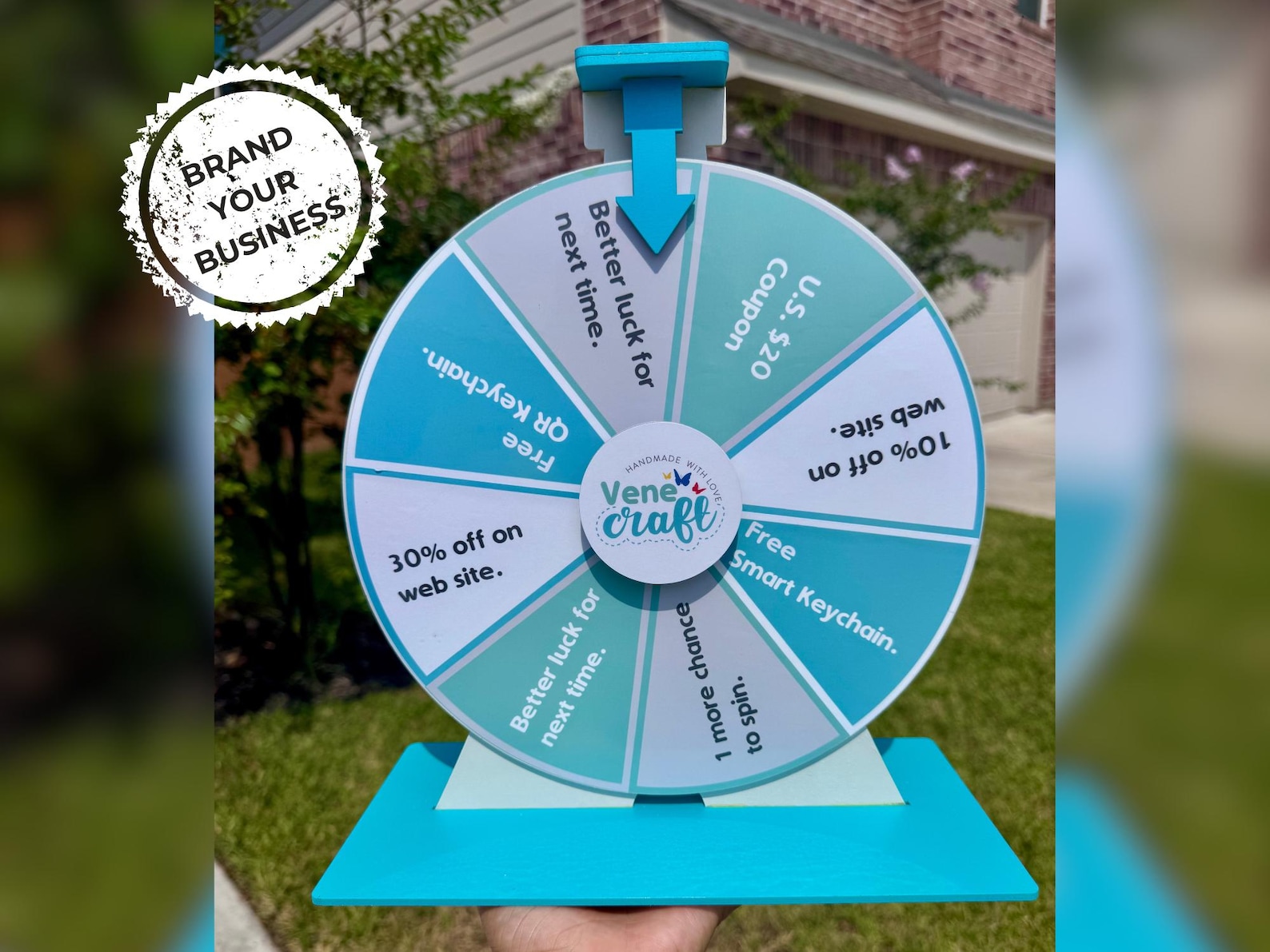 Custom Fortune Wheel. Custom Prize Roulette. Business Games. Business ...