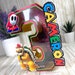 Mario Bros, 3D Number, Mario Bros Decoration, Mario Bros Custom 3D ...