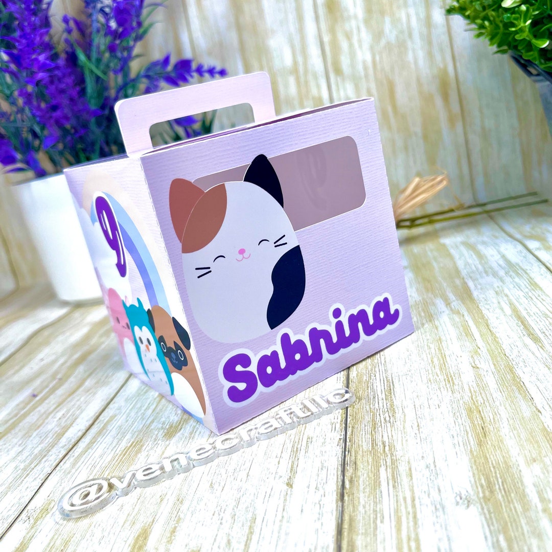 Squishmallows Favor Boxes. Squishmallows Party Decoration ...