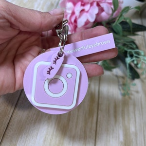 Smart Business Keychain, Instagram Profile Keychain, Scannable Keychain ...