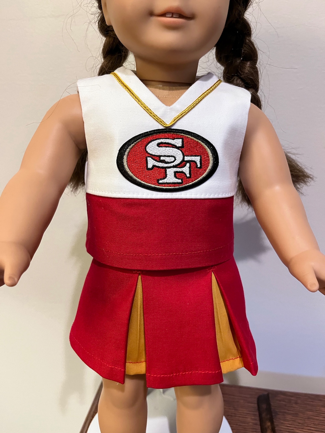 Doll Cheer Outfit for 18” Doll- San Francisco 49ers - Etsy