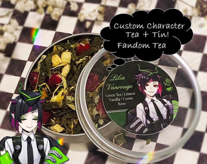 Custom Character Tea & Tin Create Your Own Character Tea From Any ...