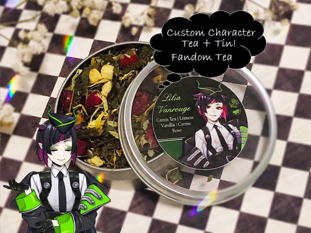 Custom Character Tea & Tin ~ Create Your Own Character Tea From Any ...