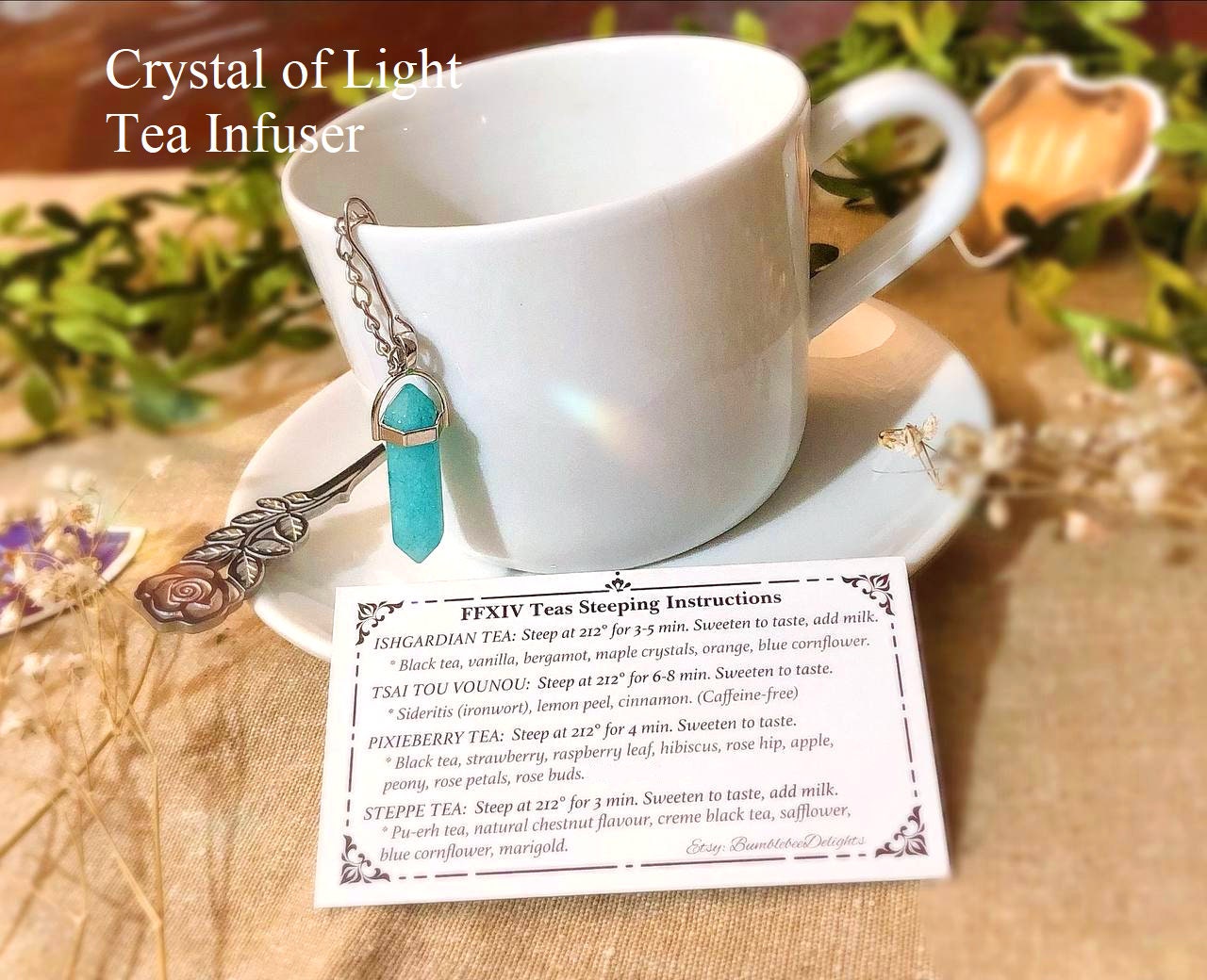 FFXIV In-game Teas Final Fantasy Xiv-inspired Loose Leaf - Etsy