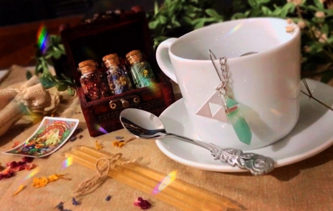 Zelda Tea Gift Set ~ Herbal Teas, Crystal Tea Infuser, Zelda Stickers ...