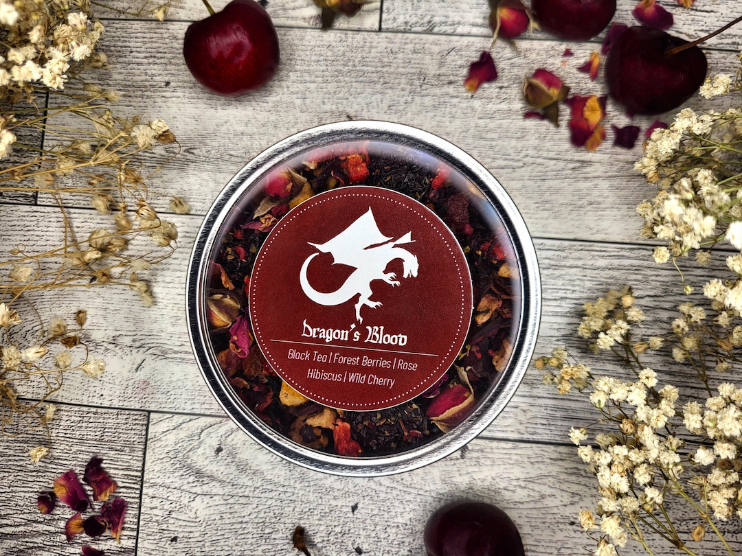 Dragon's Blood Tea ~ Forest Berry & Wild Cherry Black Tea | Naturally ...