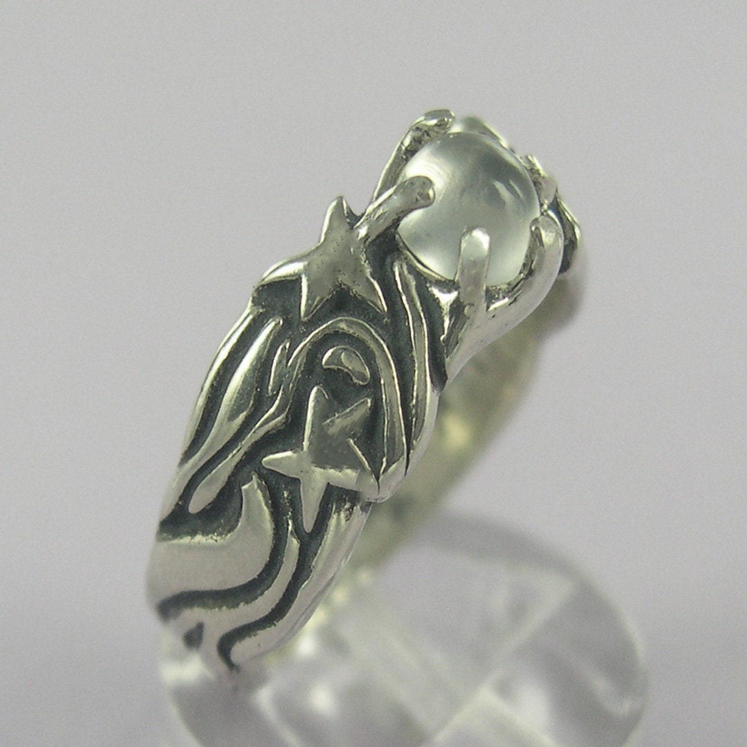 Shooting Star Ring - Etsy