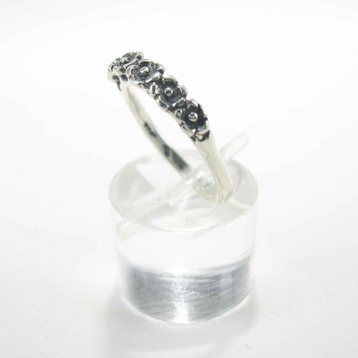 Forget-me-not Ring-sterling Silver - Etsy