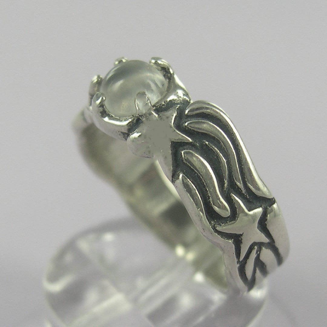 Shooting Star Ring - Etsy