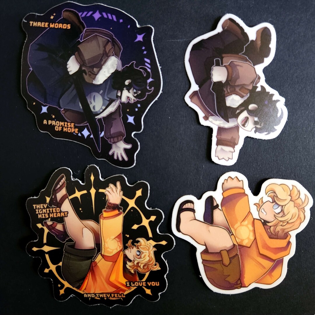 Solangelo Stickers - Etsy