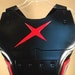 Red X Cosplay Costume Body Armor Chest Vest Crimson Red Symbol - Etsy