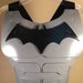 Year One Bat Chest Armor Cosplay Vest Body Dark Knight Costume Comics ...