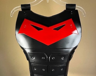 Red X Chest and Abs Armor - Etsy