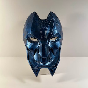 Jhin Mask League of Legends, Pure Gold Color With Adjustable Strap and ...