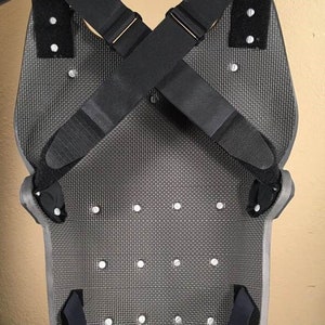 Red X Cosplay Costume Body Armor Chest Vest Crimson Red Symbol - Etsy