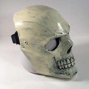 Skeletor Ghost Rider Skull Mask. Mask Comes Painted. Adjustable Strap ...