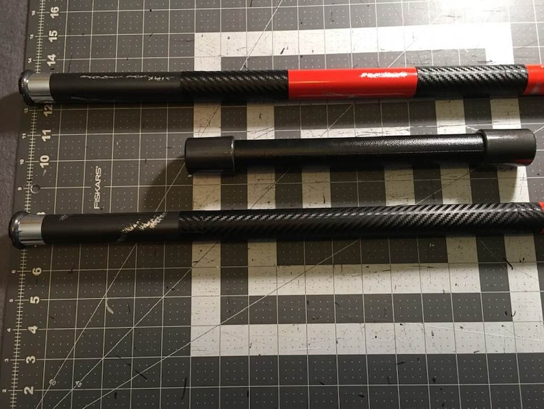 Deathstroke Cosplay Collapsible Bo Staff Leather Grip - Etsy