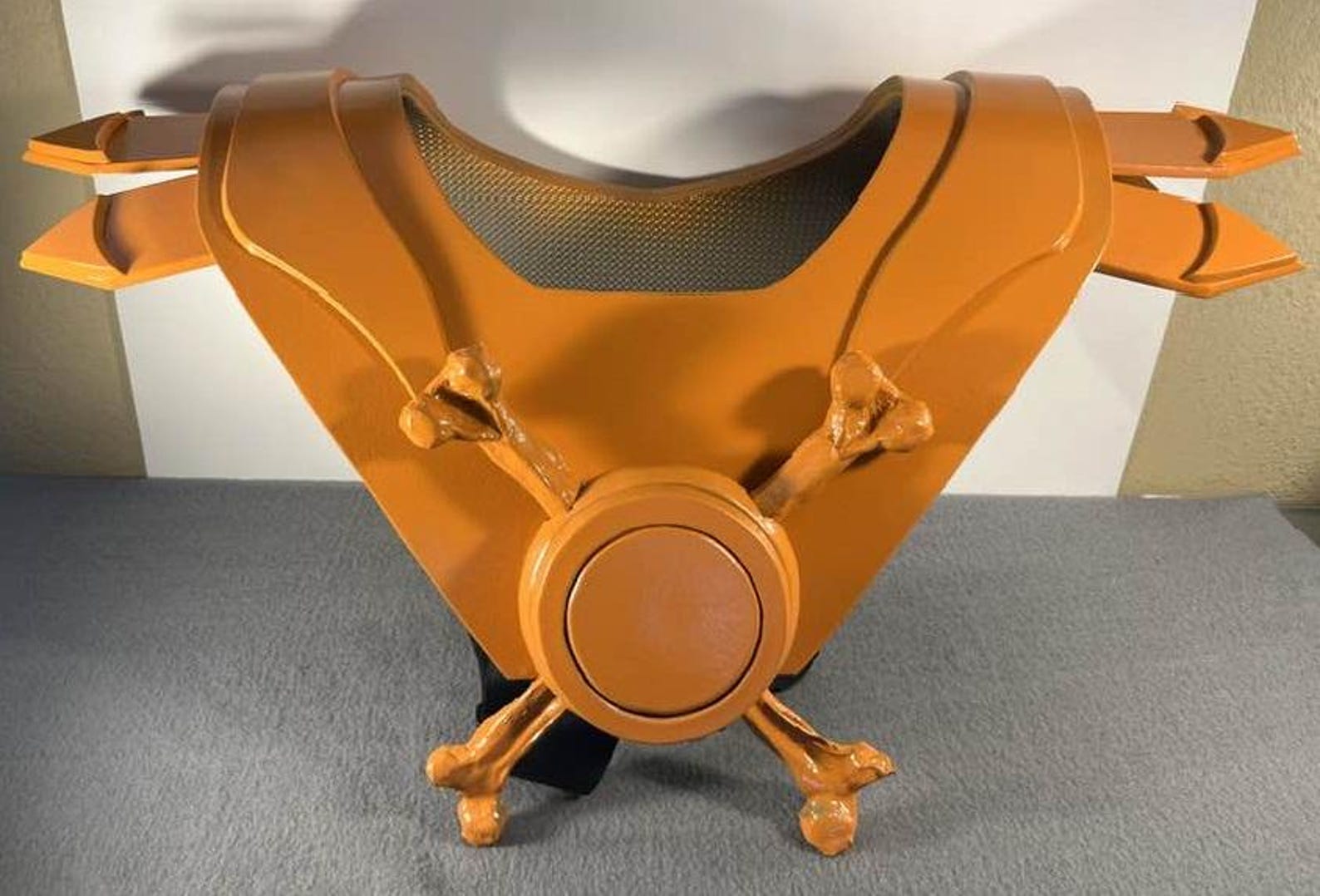 Skeletor Chest Armor Costume Orange Faker Version CHEST ONLY - Etsy