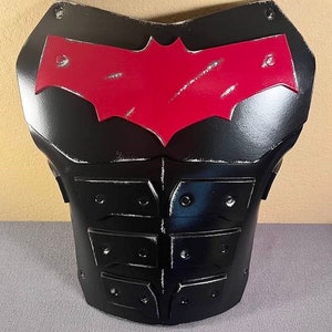 Red Hood Chest Armor Vest Costume Halloween - Etsy