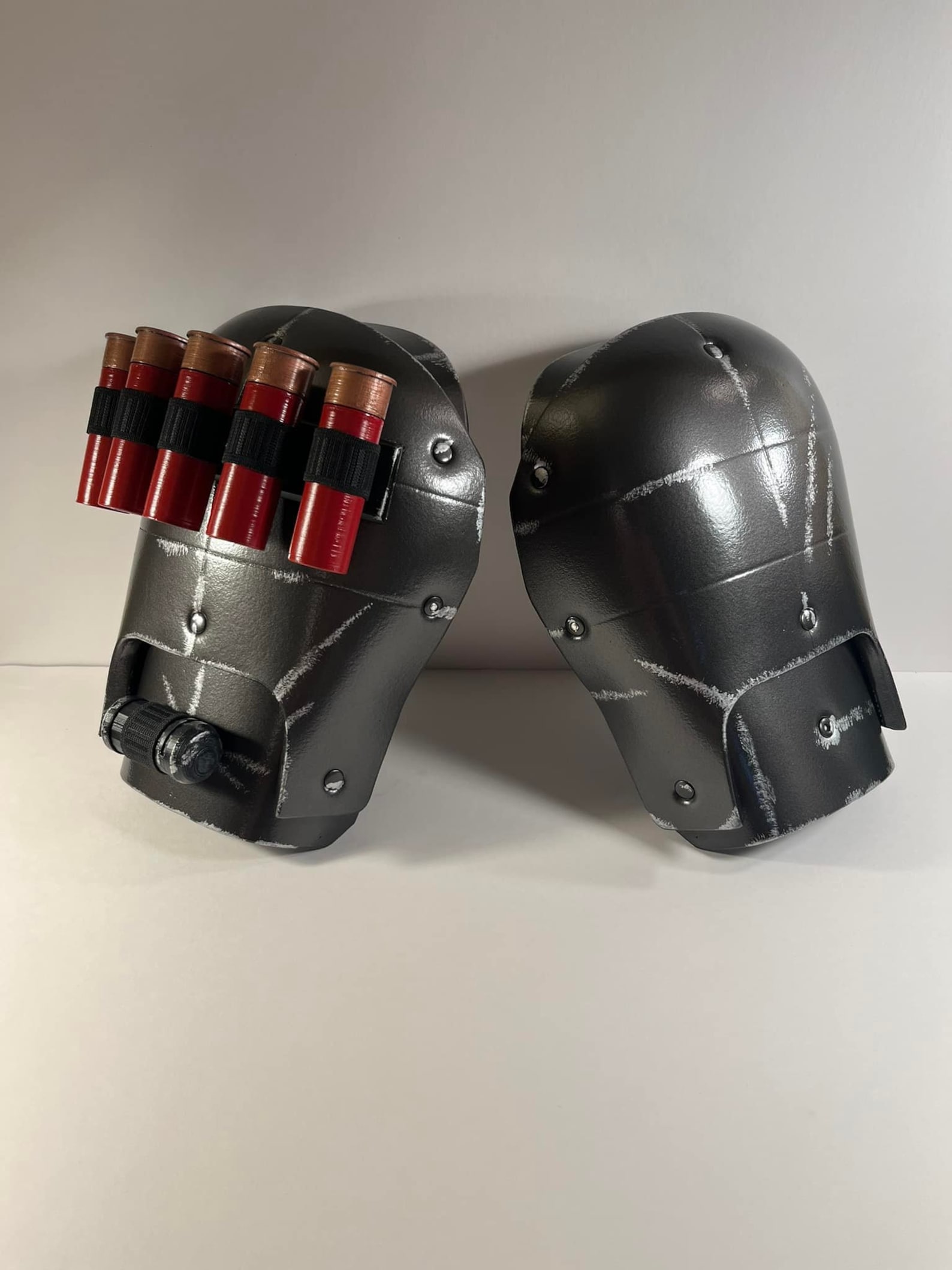 Deathstroke Chest Armor Gunmetal, Orange, Front, Back & Neck, Slade ...
