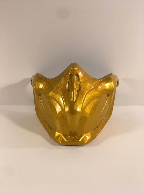 Scorpion MK11 Mask Adjustable Strap Mortal Combat Video Game | Etsy