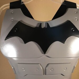 Year One Bat Chest Armor Cosplay Vest Body Dark Knight Costume Comics ...