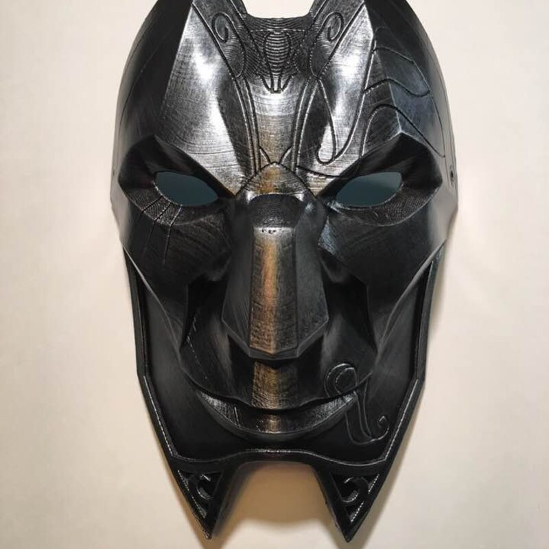 Jhin Mask - Etsy