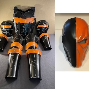 Deathstroke Cosplay Costume Full Armor and Mask. Comics Slade Halloween ...