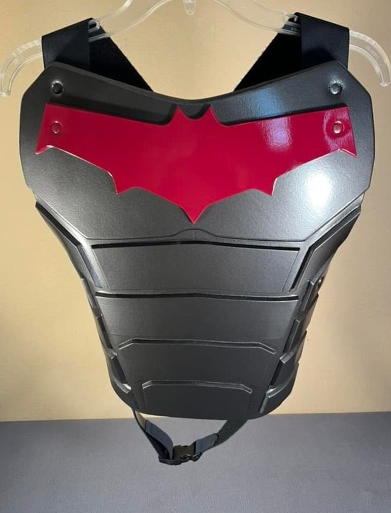 Red Hood Vengeance Version Cosplay Body Armor Chest Vest - Etsy