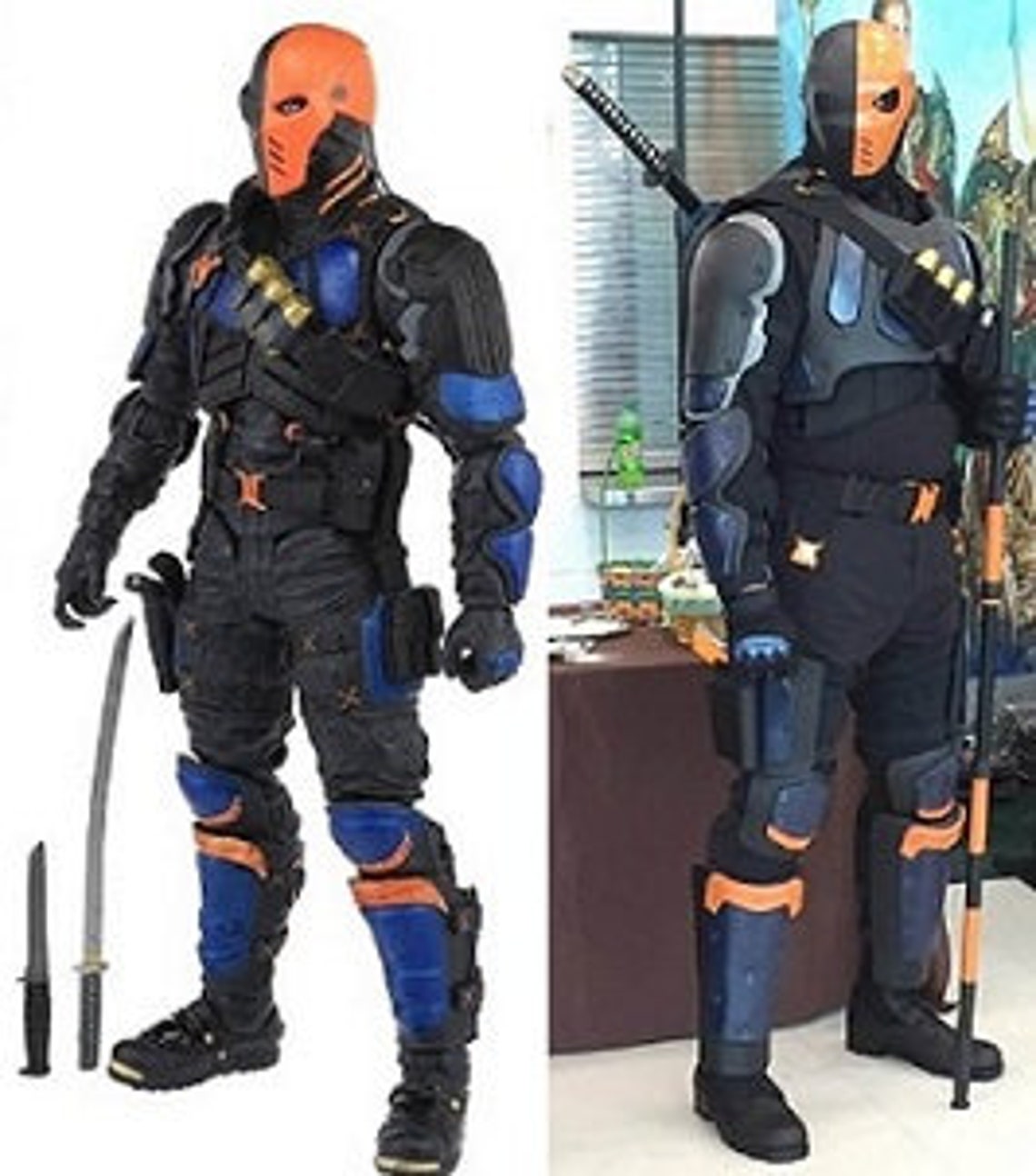 Deathstroke Cosplay Costume Full Armor and Helmet Set Based | Etsy