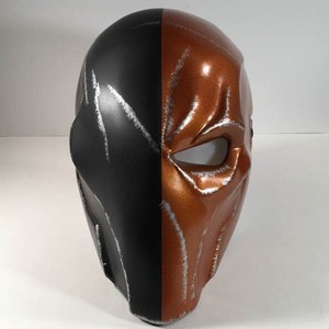 Deathstroke Helmet Mask and Backplate. Cosplay Costume. - Etsy