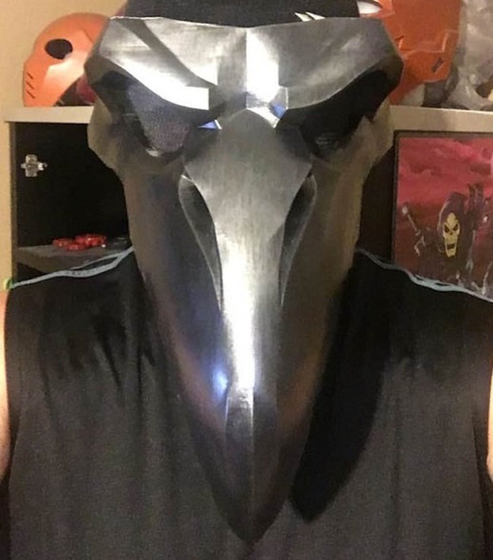 Reaper Nevermore Mask Overwatch Plague Doctor - Etsy