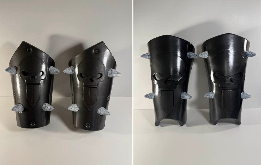 Skeletor Forearm and Shin Armor Set. Heman Masters of the Universe ...