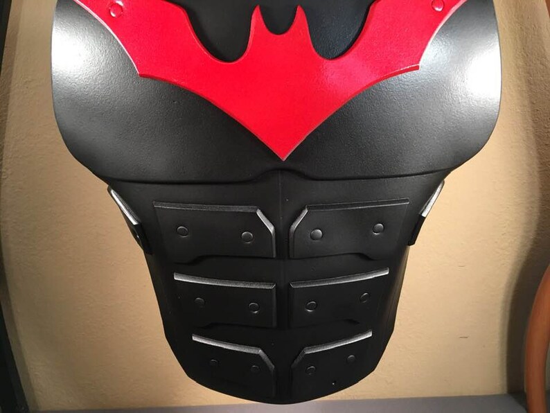 Bat Beyond Azrael COMBO SET Cosplay Chest Body Armor & Bo | Etsy