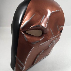 Deathstroke Cosplay SET: Mask and Bo Staff - Etsy